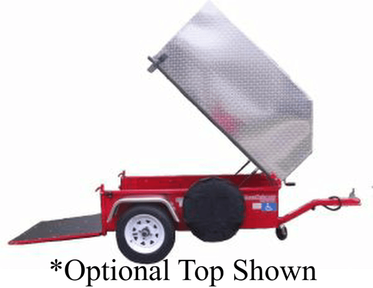 Scoota Trailer Power Wheelchair and Mobility Scooter Trailer by ...